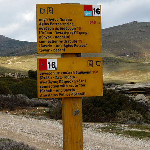 Andros Routes - Kouros